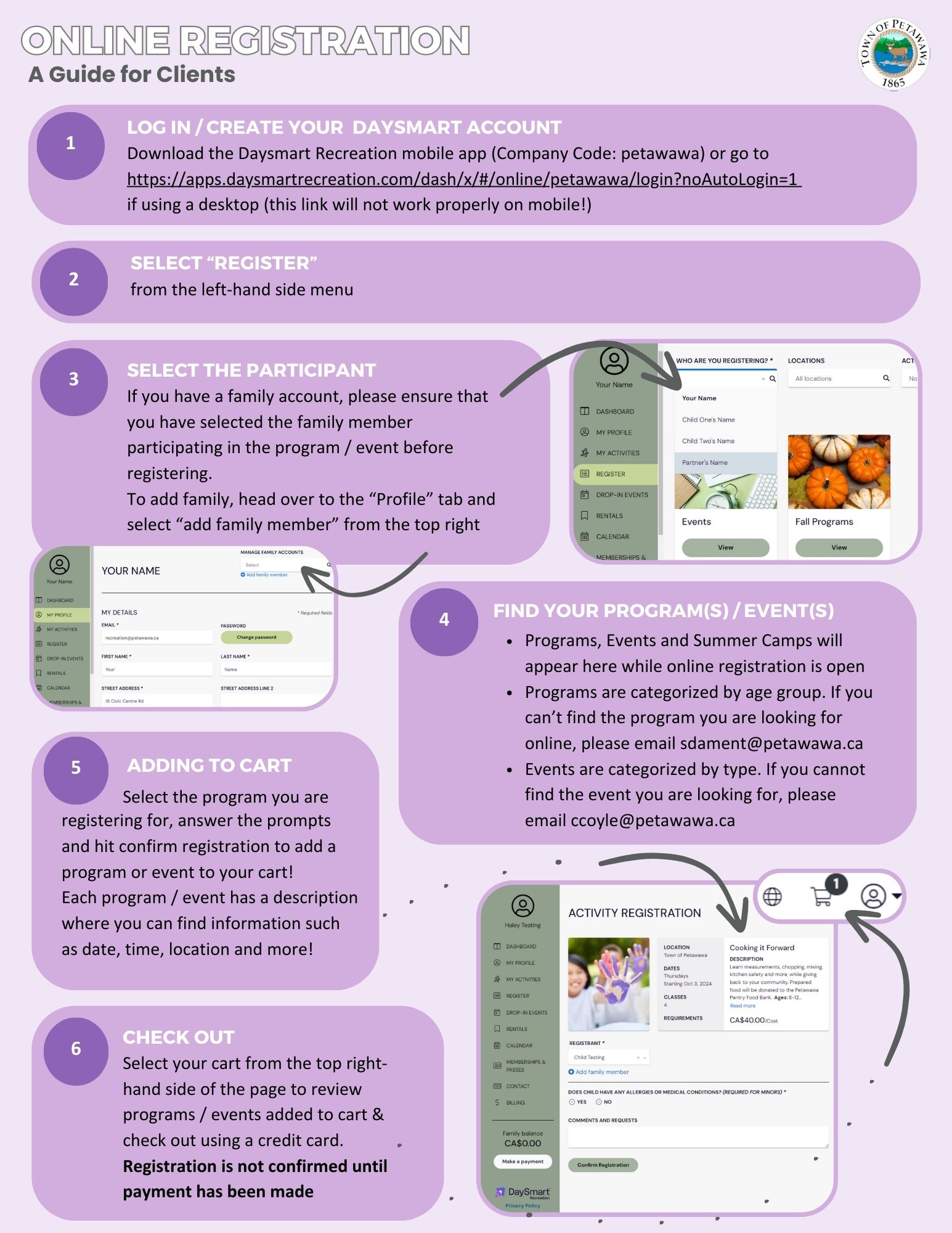 Programs & Registration - The Town of Petawawa